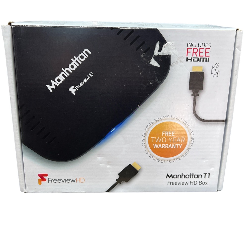Manhattan T1 Manhatten Freeview HD Box (Brand New) - Own4Less